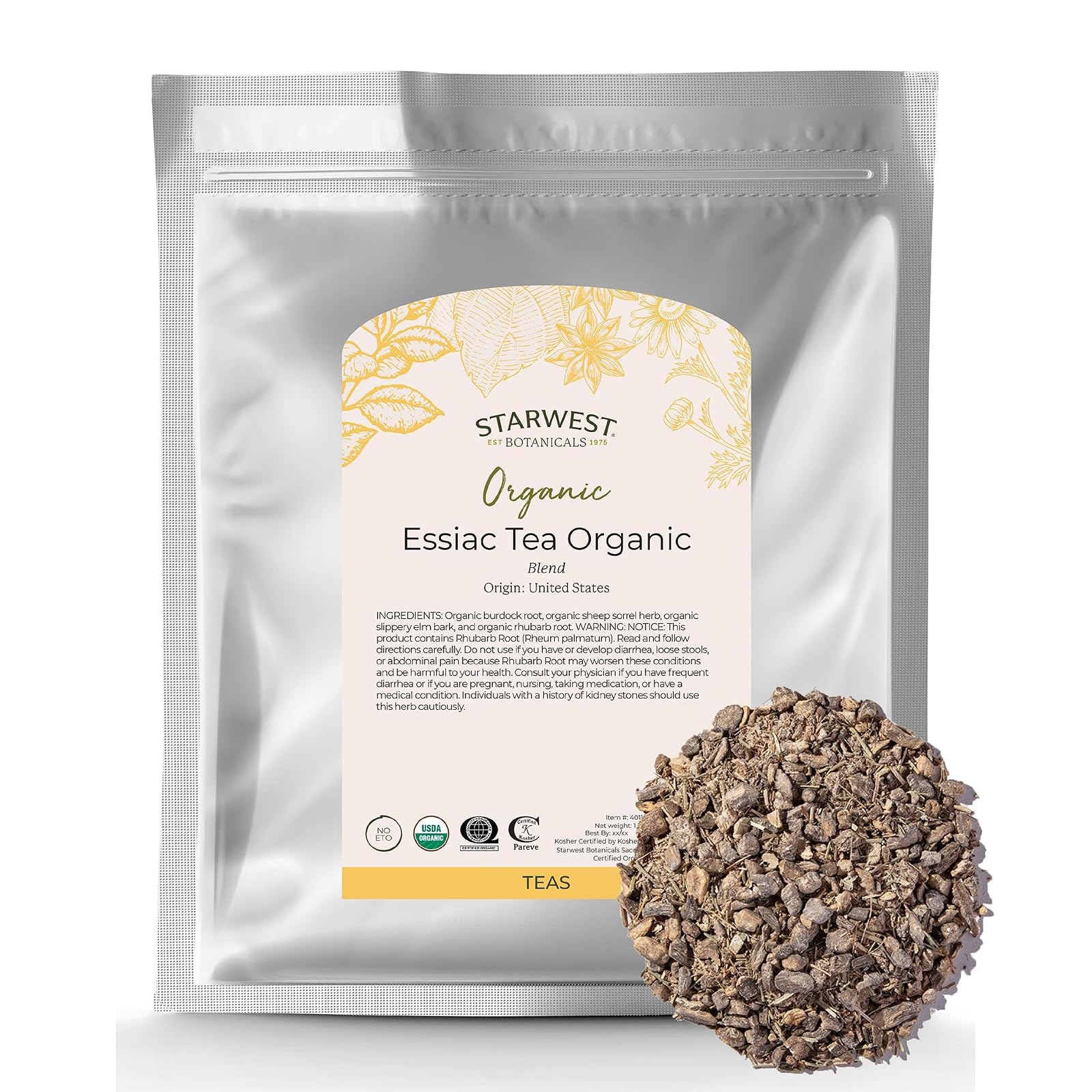organic Essiac tea for wellness