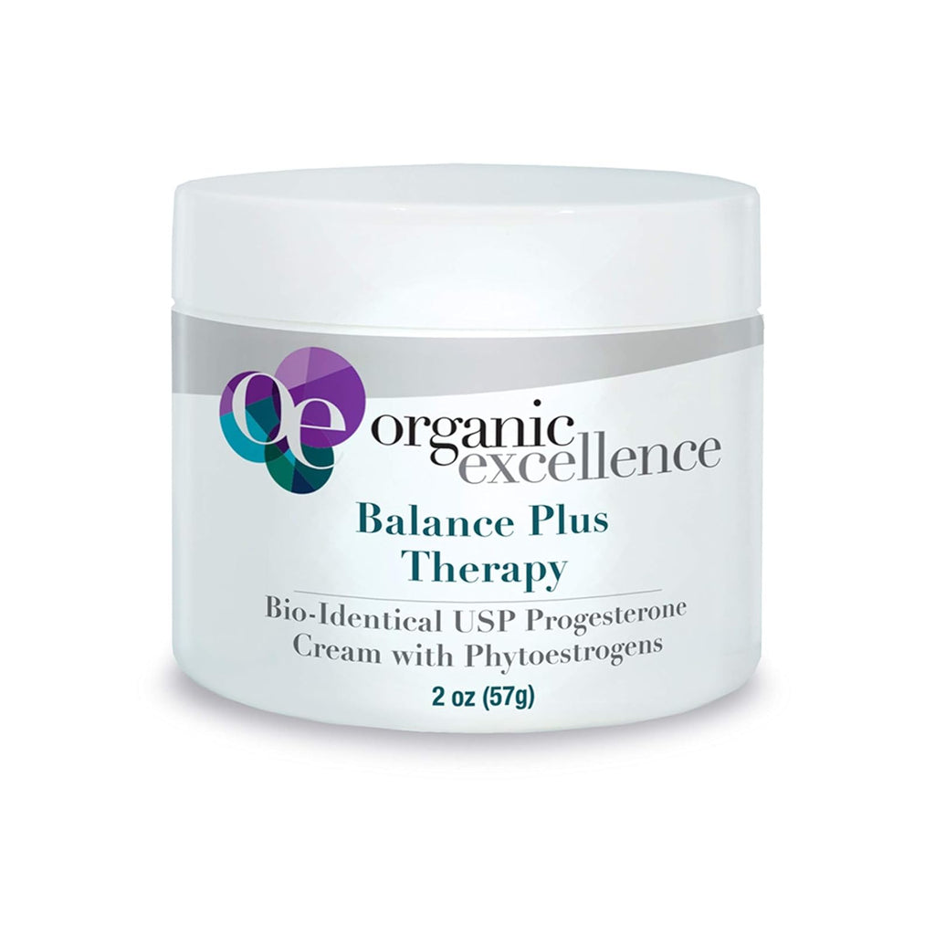 Organic Excellence progesterone cream for menopause relief