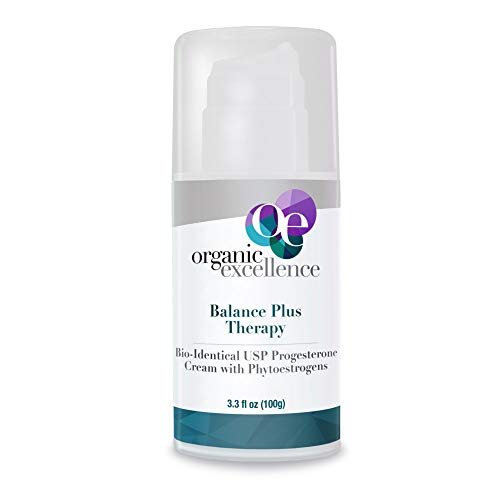 Organic Excellence progesterone cream for menopause relief