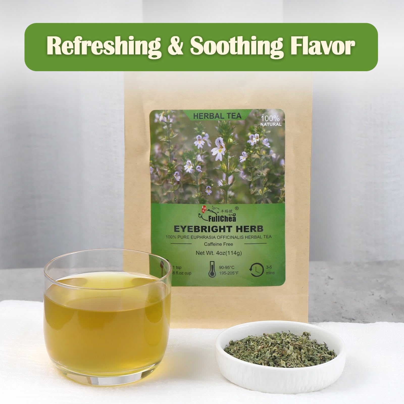 organic Eyebright herb tea experience