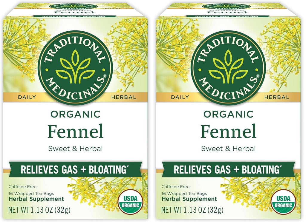 organic fennel herbal tea bags