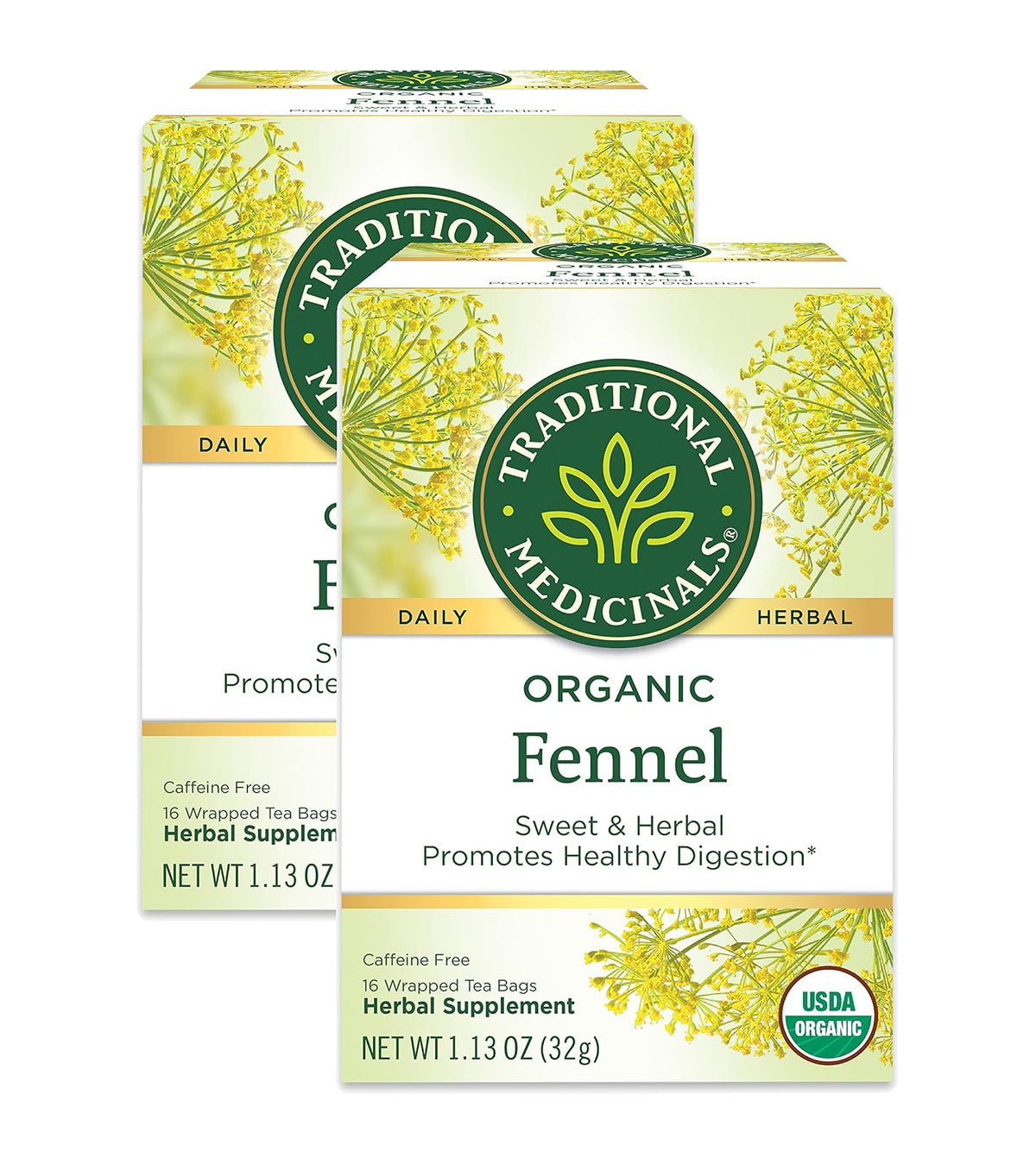 organic fennel herbal tea bags
