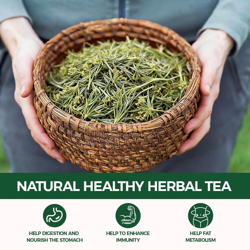 Organic fennel seed tea for digestion