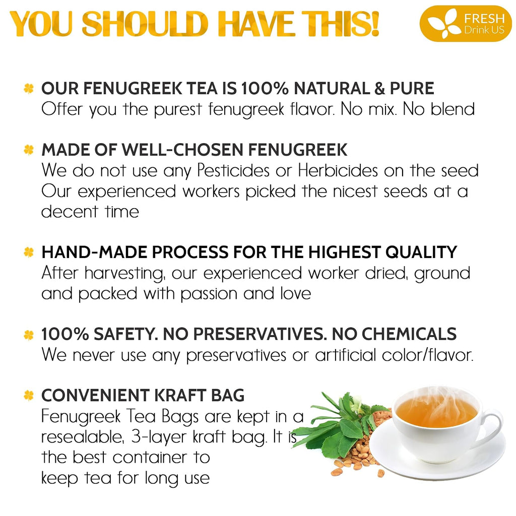 organic fenugreek tea for digestion
