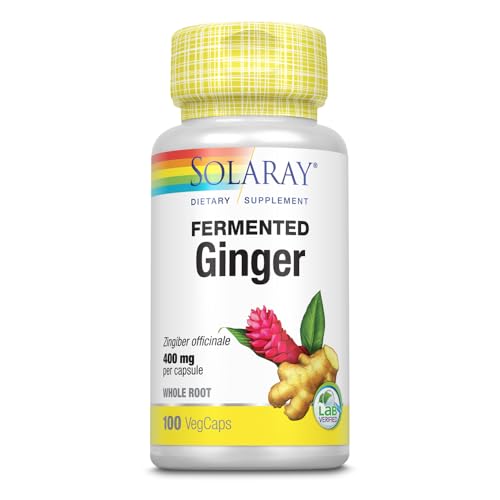 organic fermented ginger root capsules