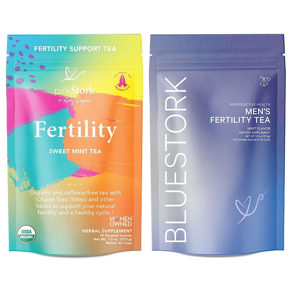 organic fertility tea bundle