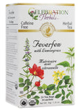 organic feverfew lemongrass tea bags