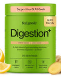 organic fiber and probiotic powder