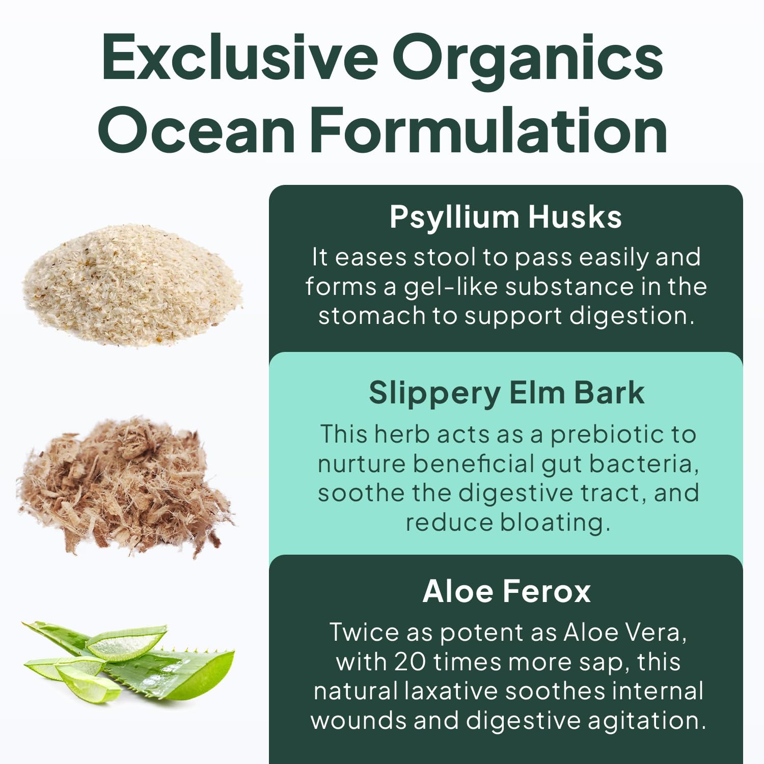 organic fiber for regularity and wellness