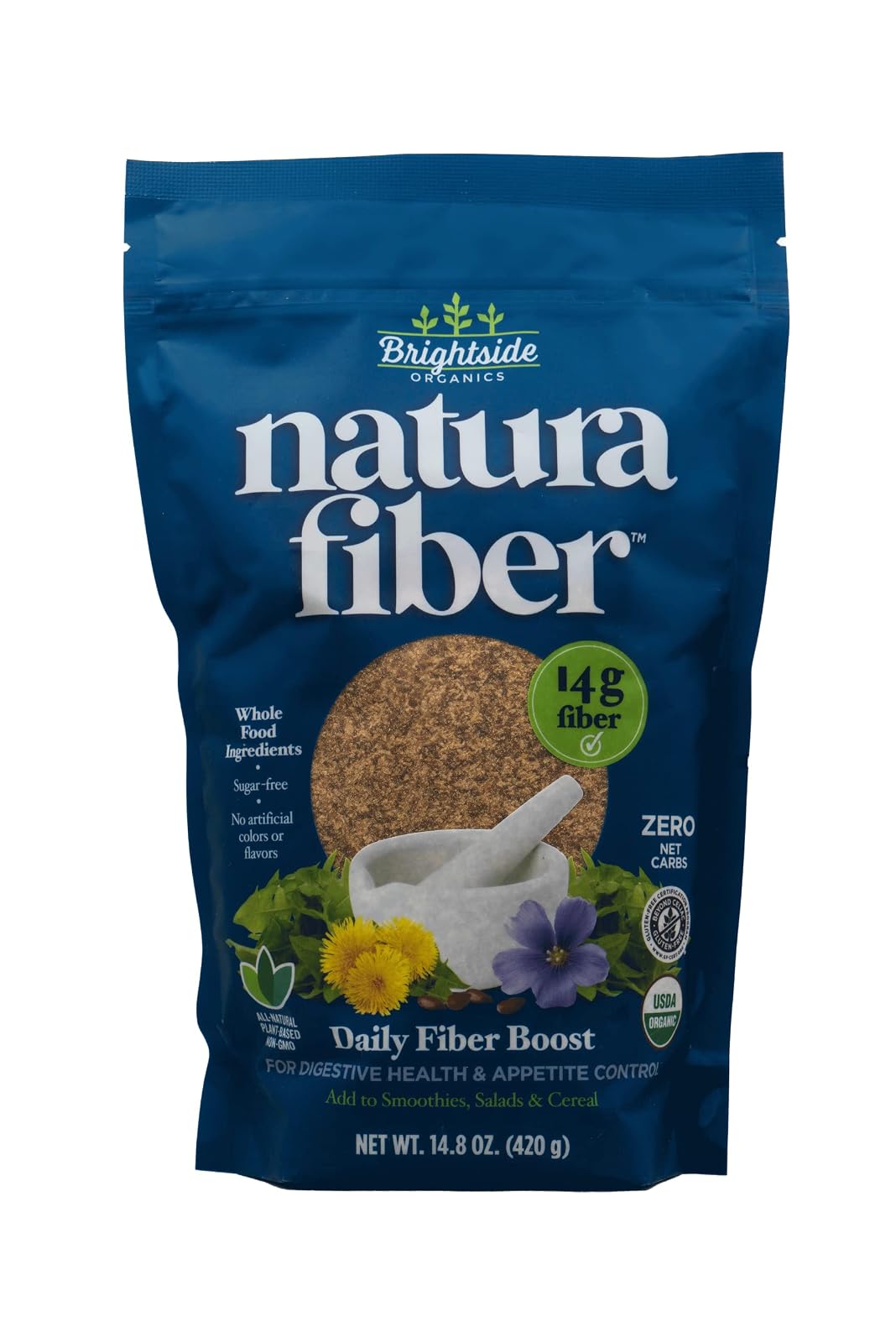organic fiber powder for digestion