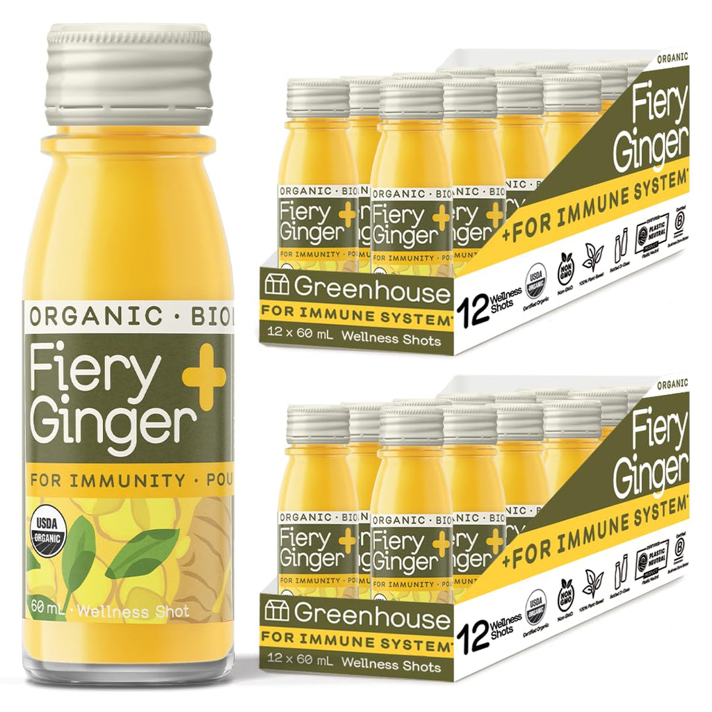 organic fiery ginger shots