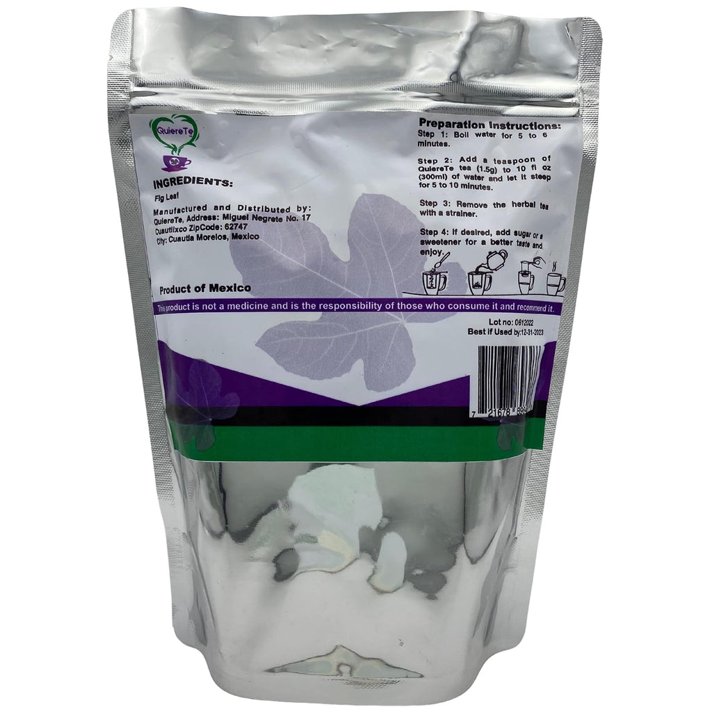 organic fig leaf herbal infusion