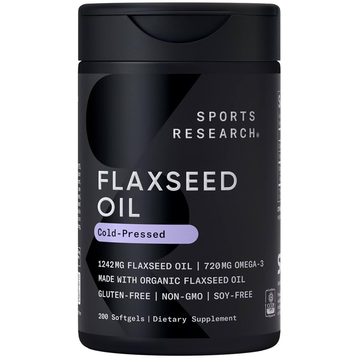 organic flax seed oil capsules