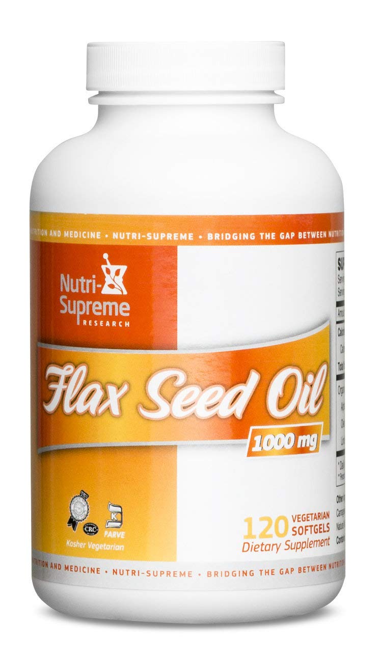 organic flax seed oil softgels