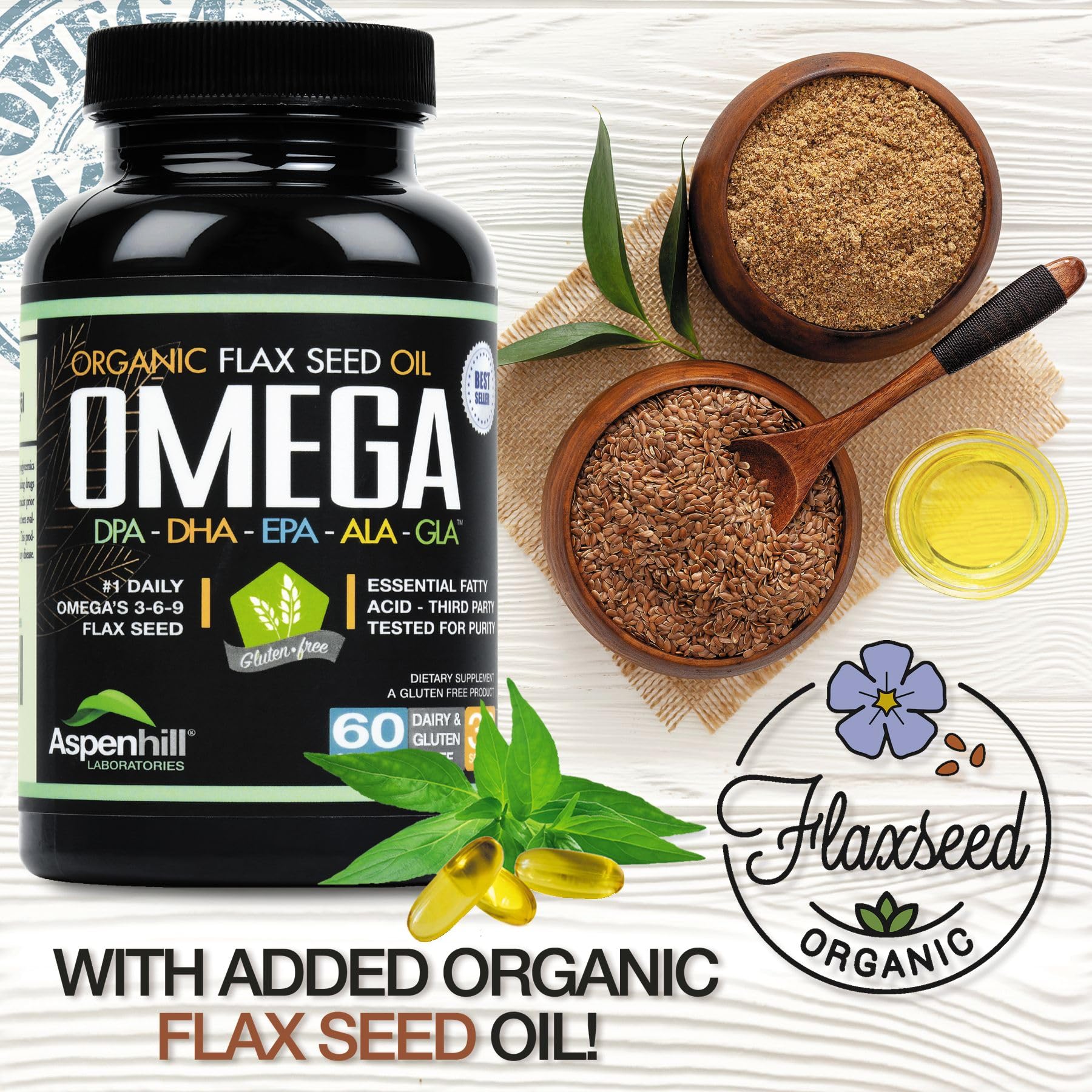 organic flax seed oil source