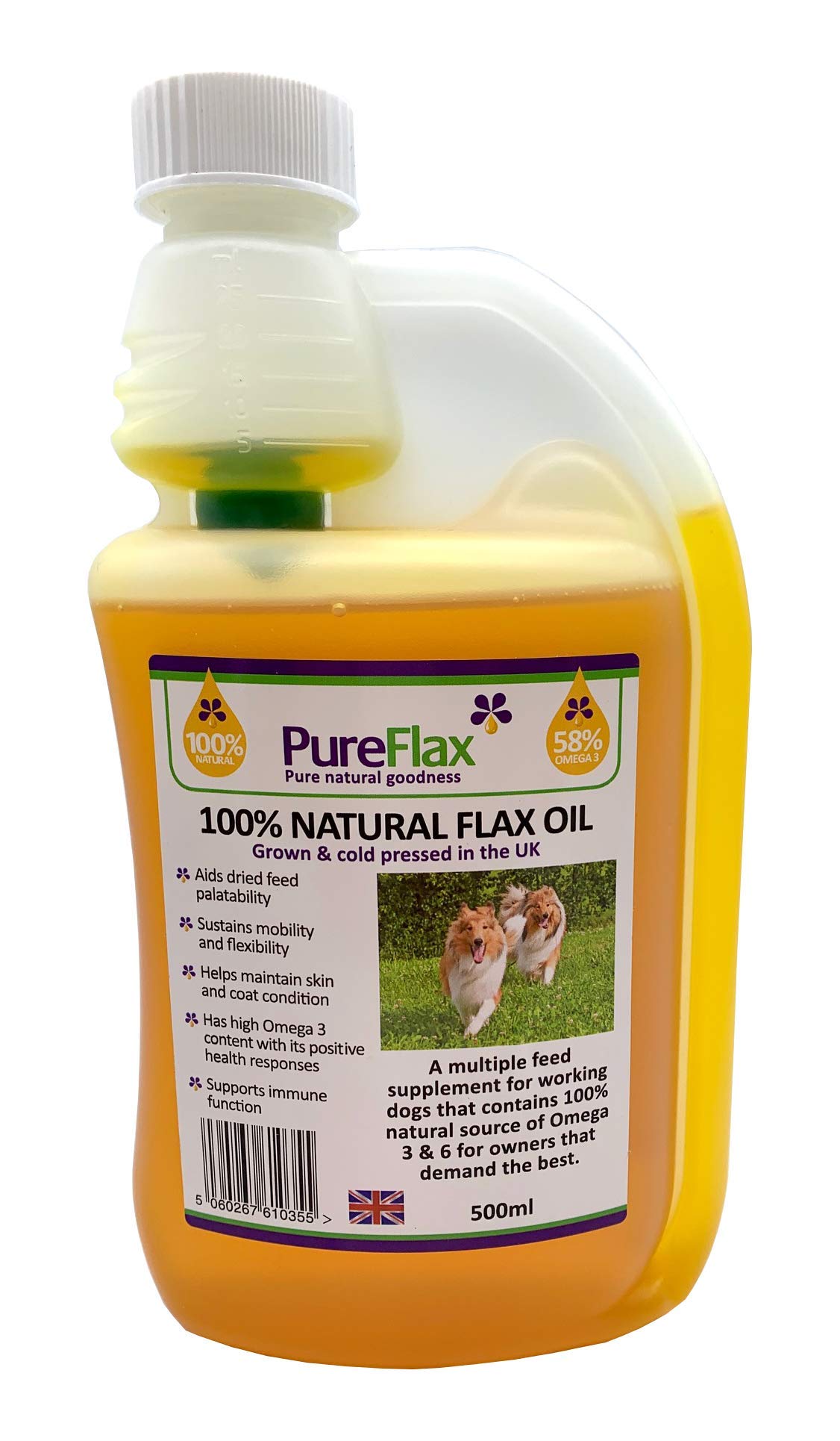 organic flaxseed oil for health