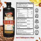 organic flaxseed oil rich in omega-3