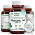 Organic flaxseed oil softgels