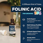 Organic folate supplement for kids