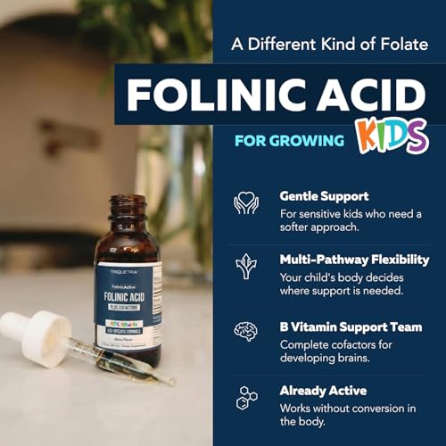 Organic folate supplement for kids
