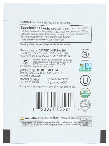 organic formula for cognitive function