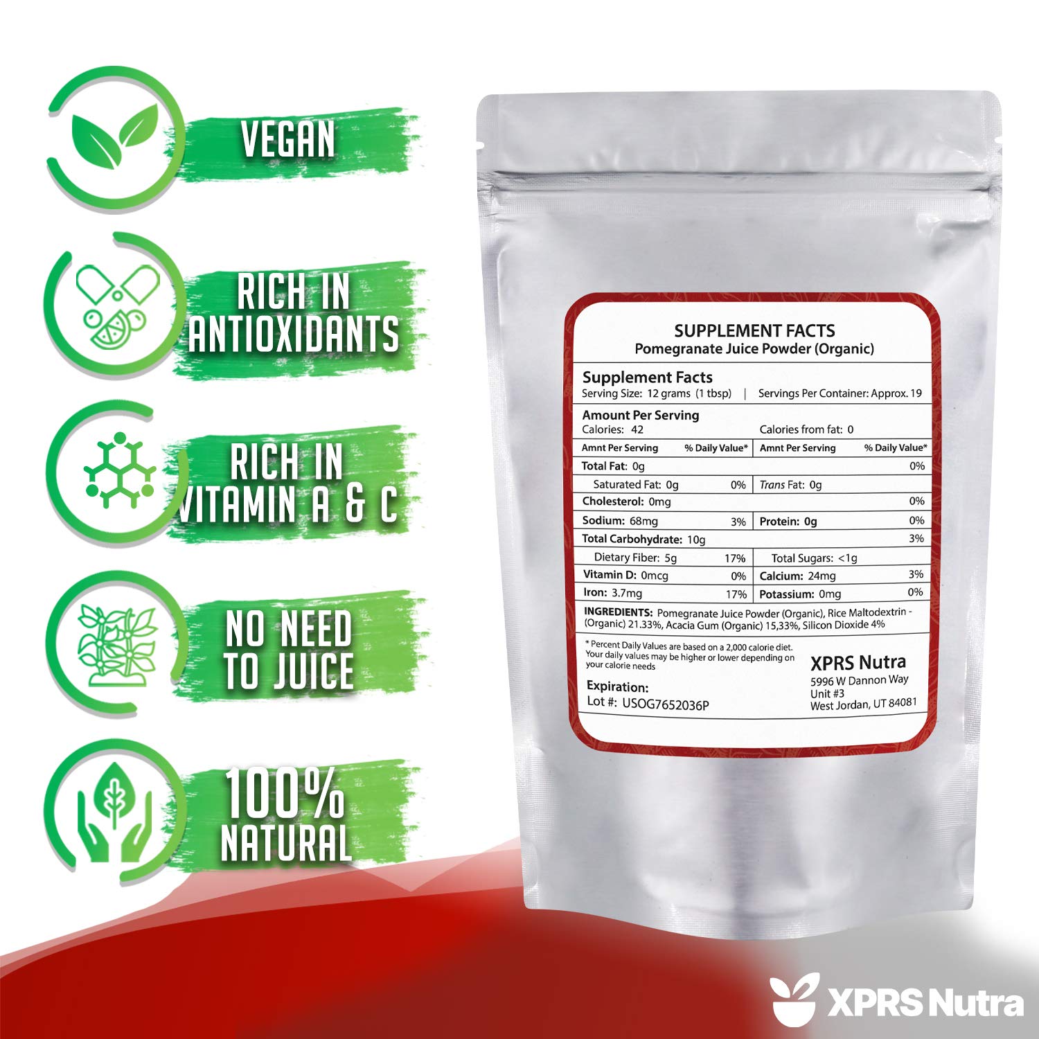 organic fruit mix for daily nutrition