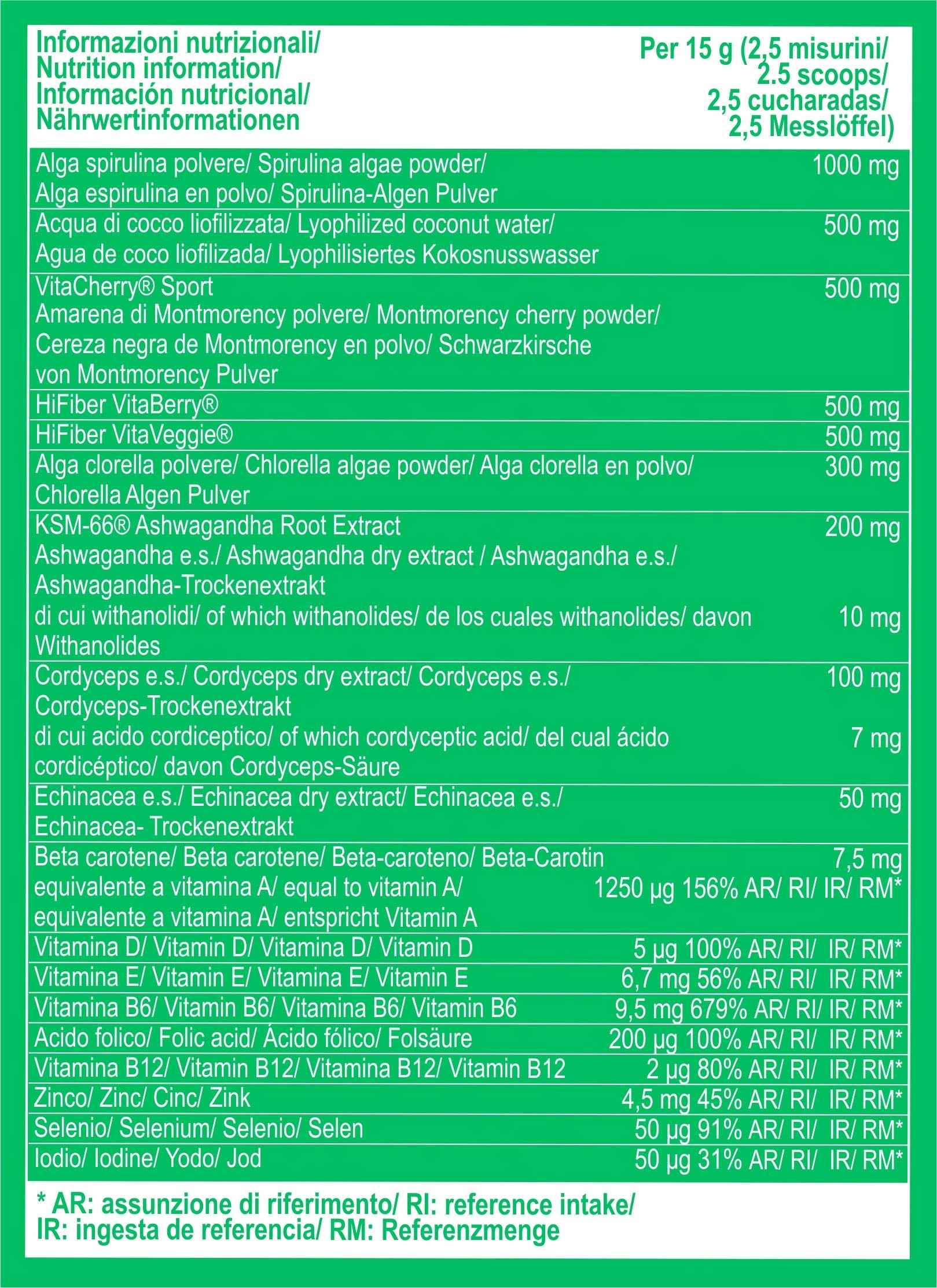 organic fruit vegetable concentrate blend