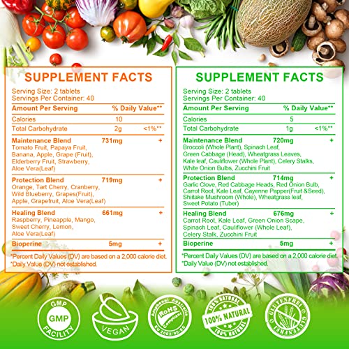 organic fruits and veggies capsules