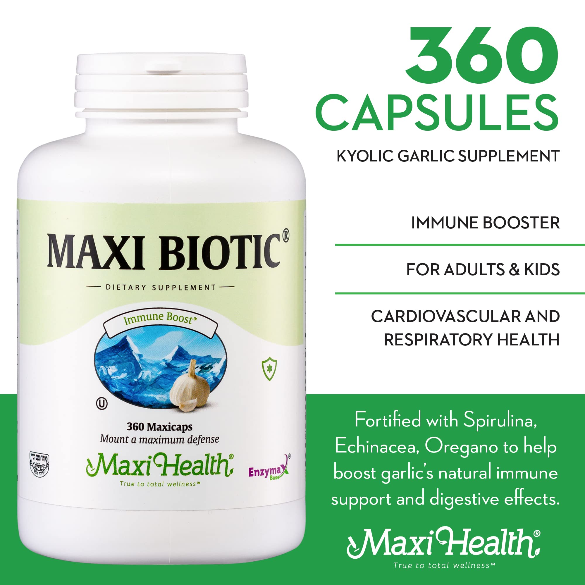 organic garlic and echinacea blend