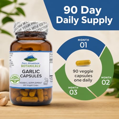 organic garlic capsules for daily use