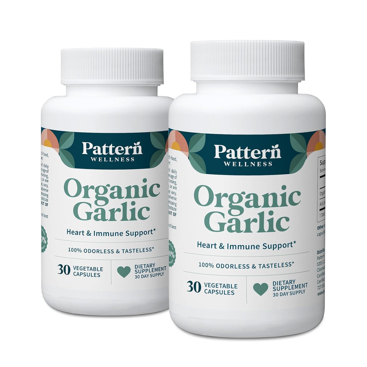 organic garlic capsules for health