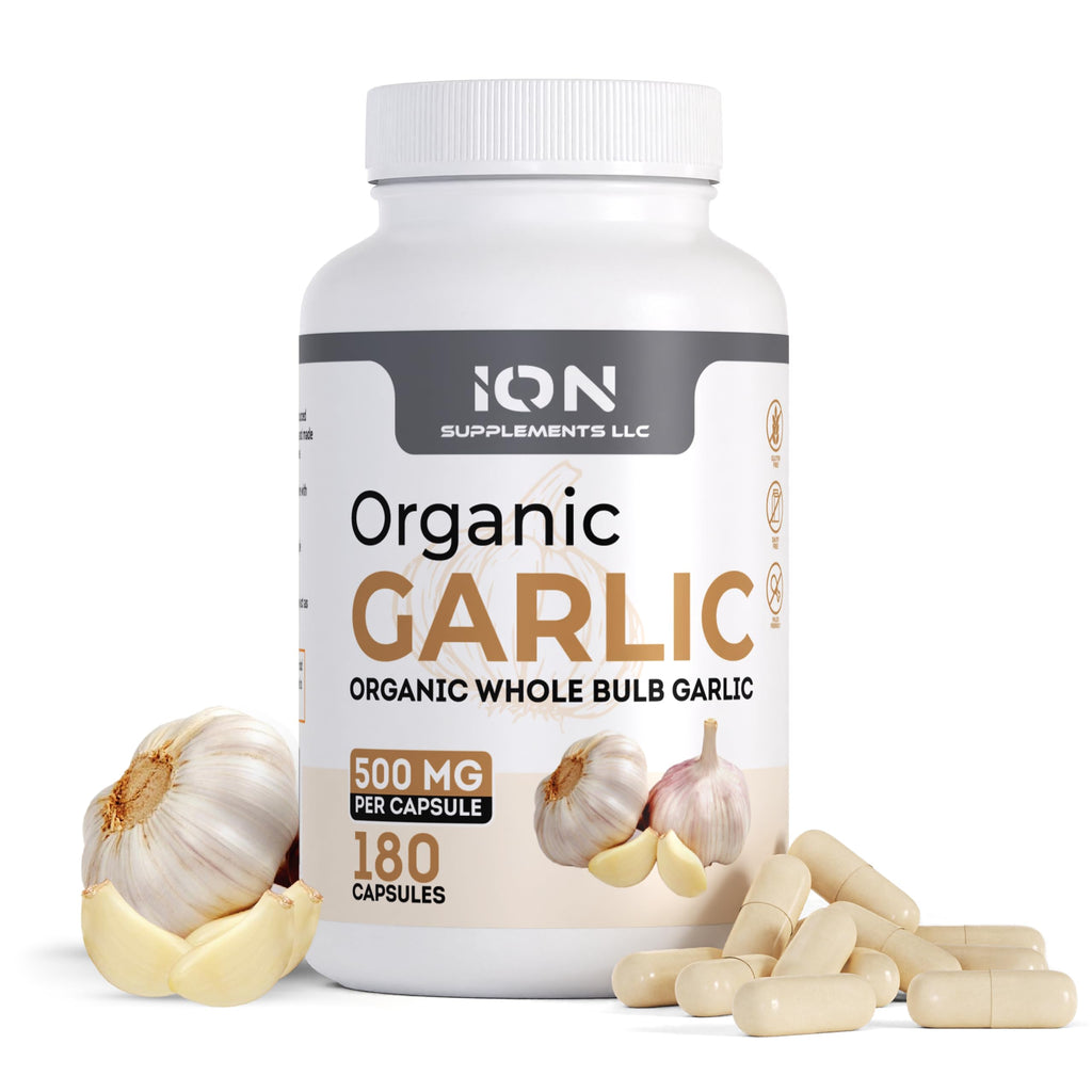 organic garlic capsules for health