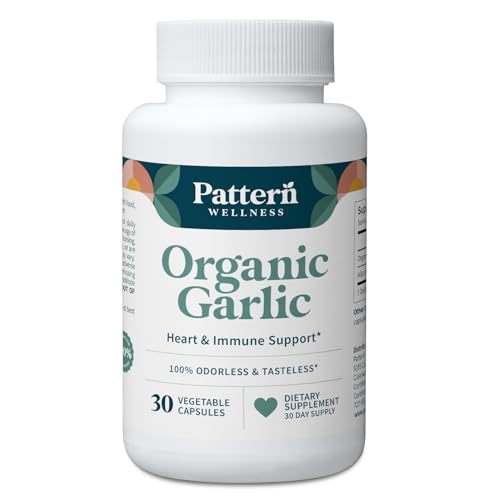 organic garlic capsules for health