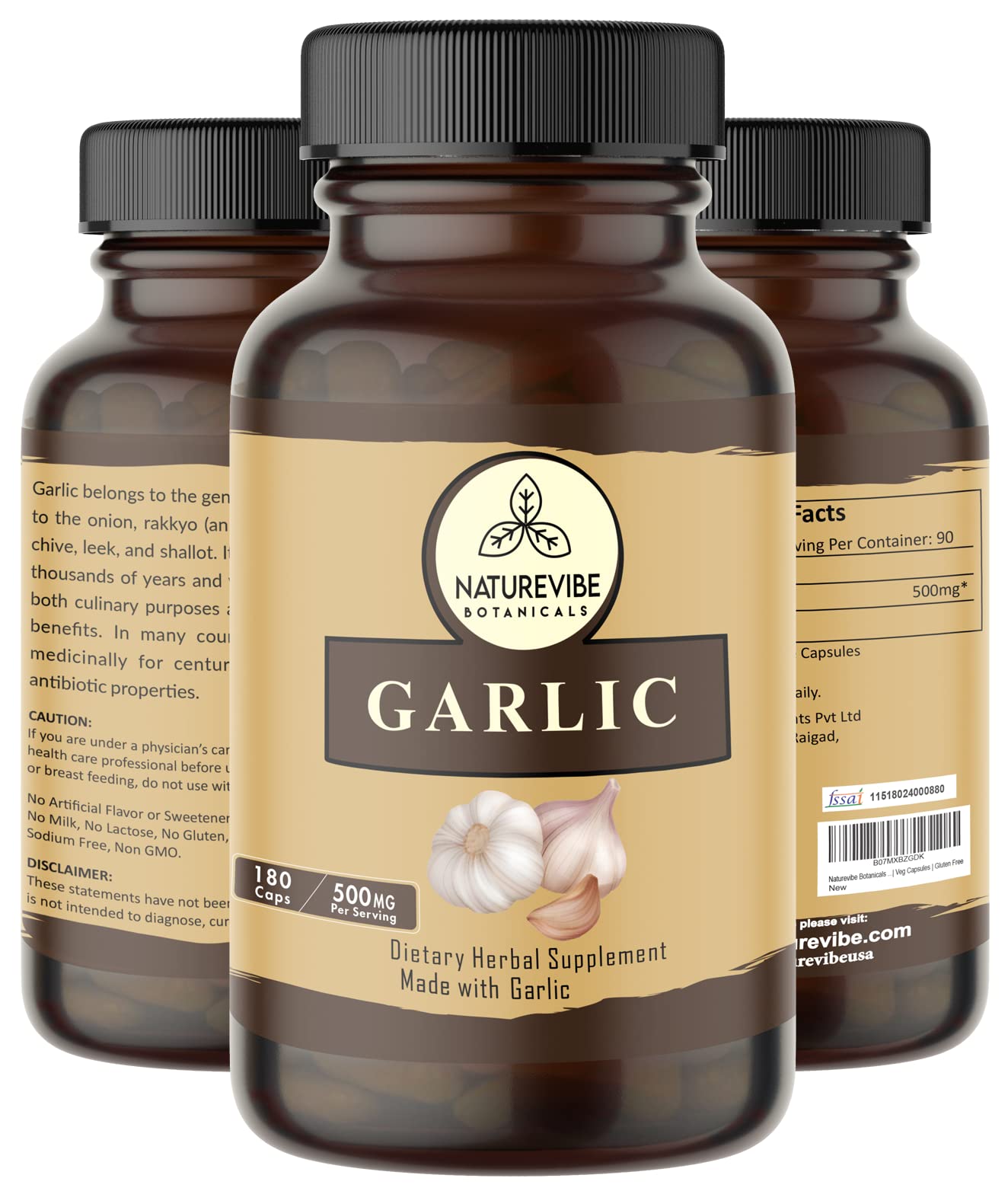 organic garlic capsules for health