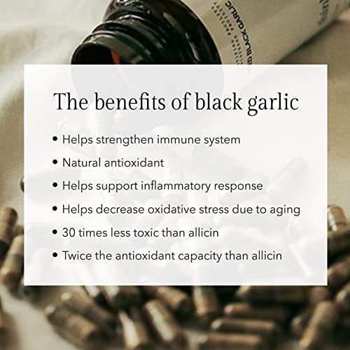 Organic garlic capsules for wellness