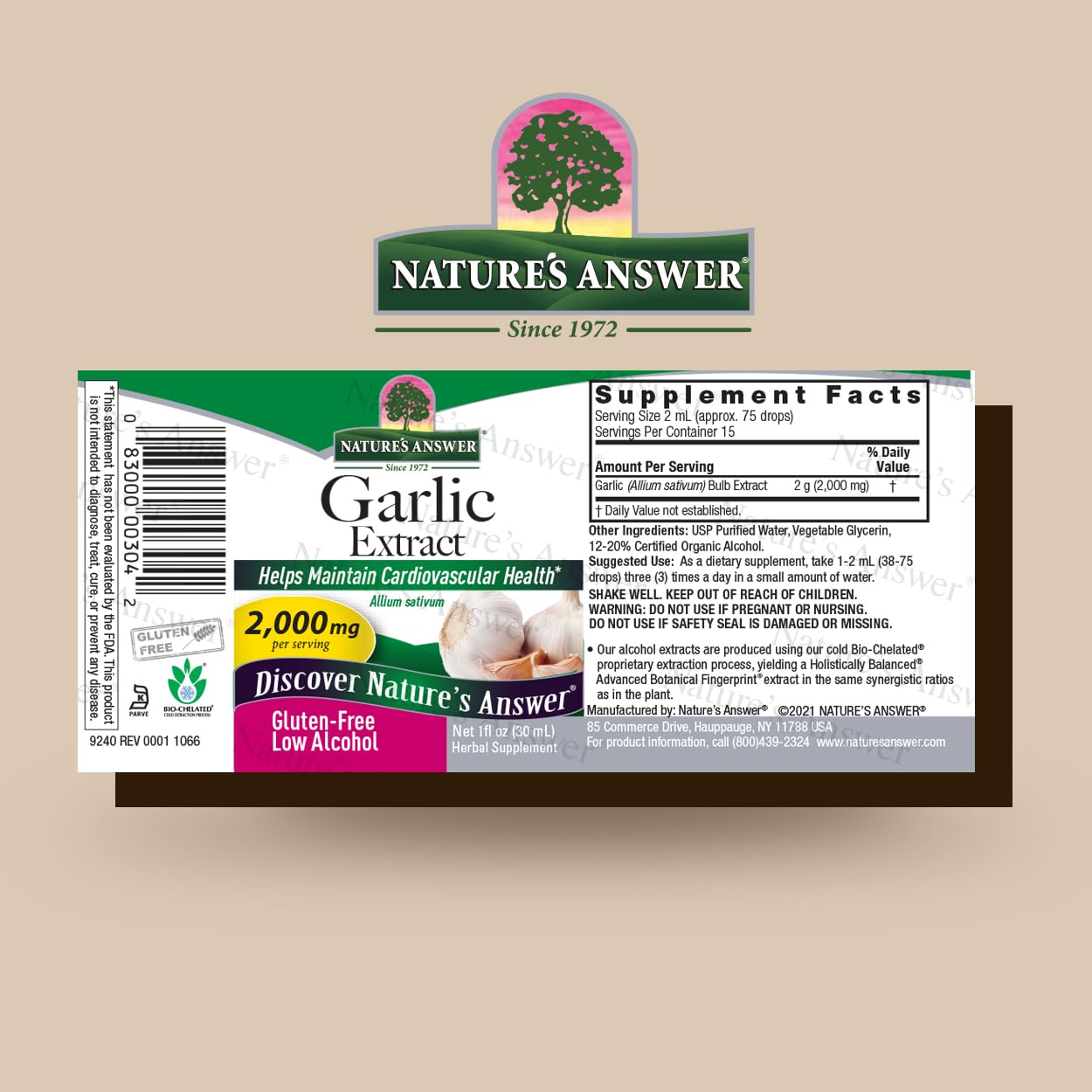 organic garlic extract for health