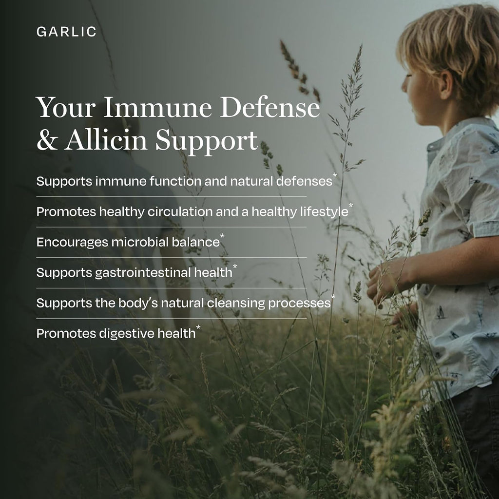 organic garlic for heart health