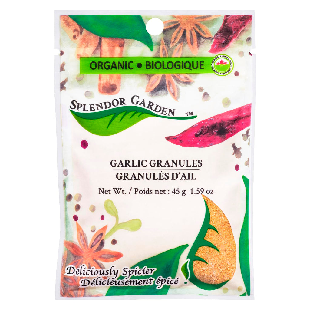 organic garlic granules for cooking