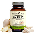 organic garlic immune support capsules