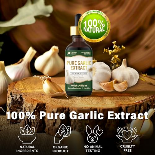 organic garlic oil for vitality