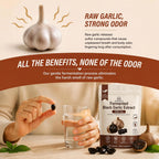 Organic garlic softgels for daily use