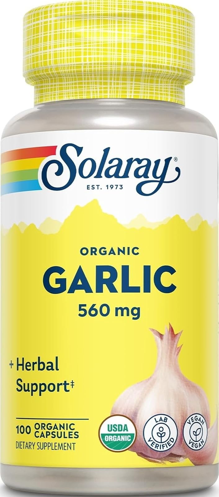 organic garlic supplement for health