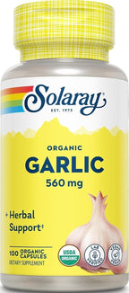 organic garlic supplement for health