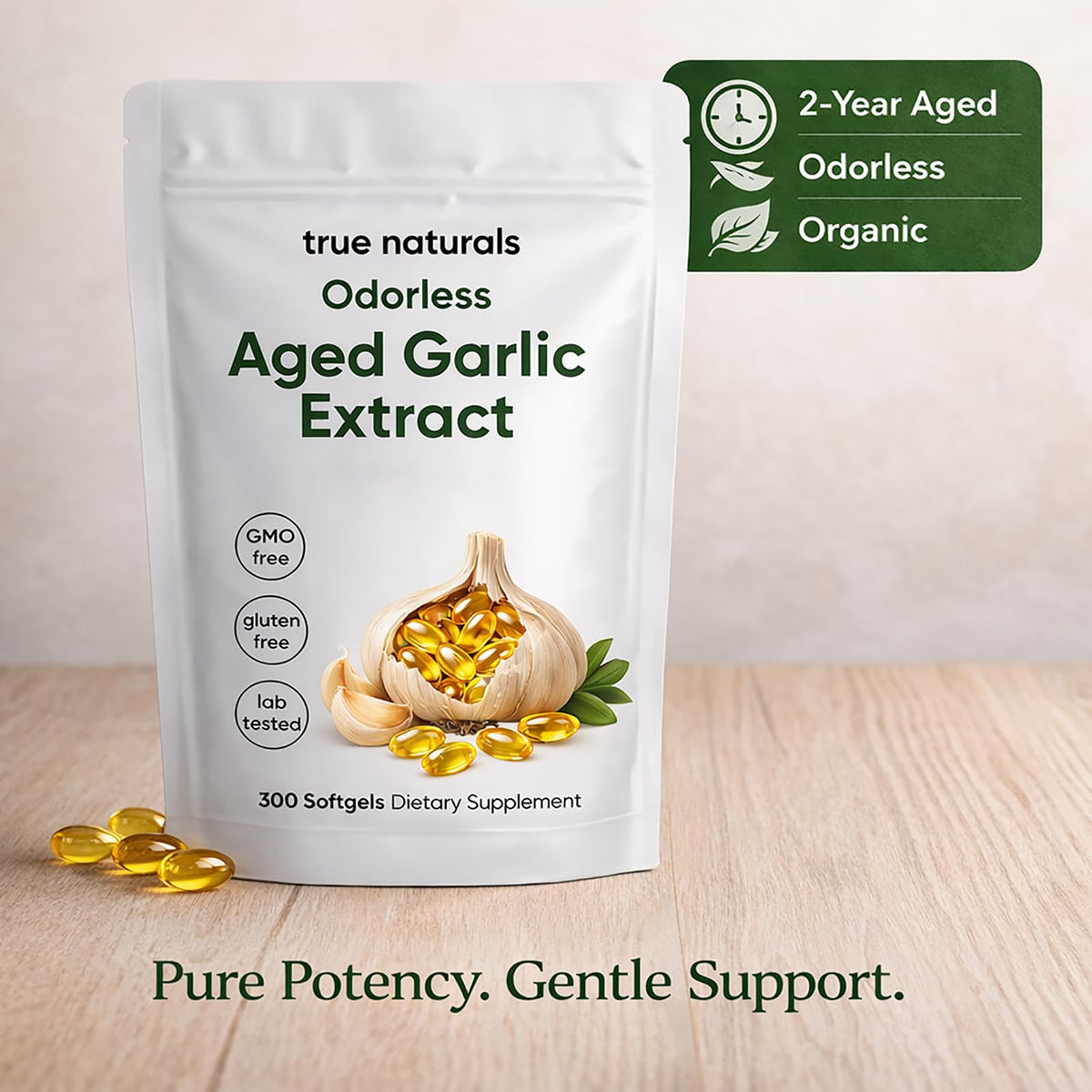 organic garlic supplement for heart health