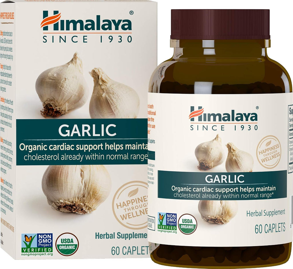 Organic garlic supplement for immunity