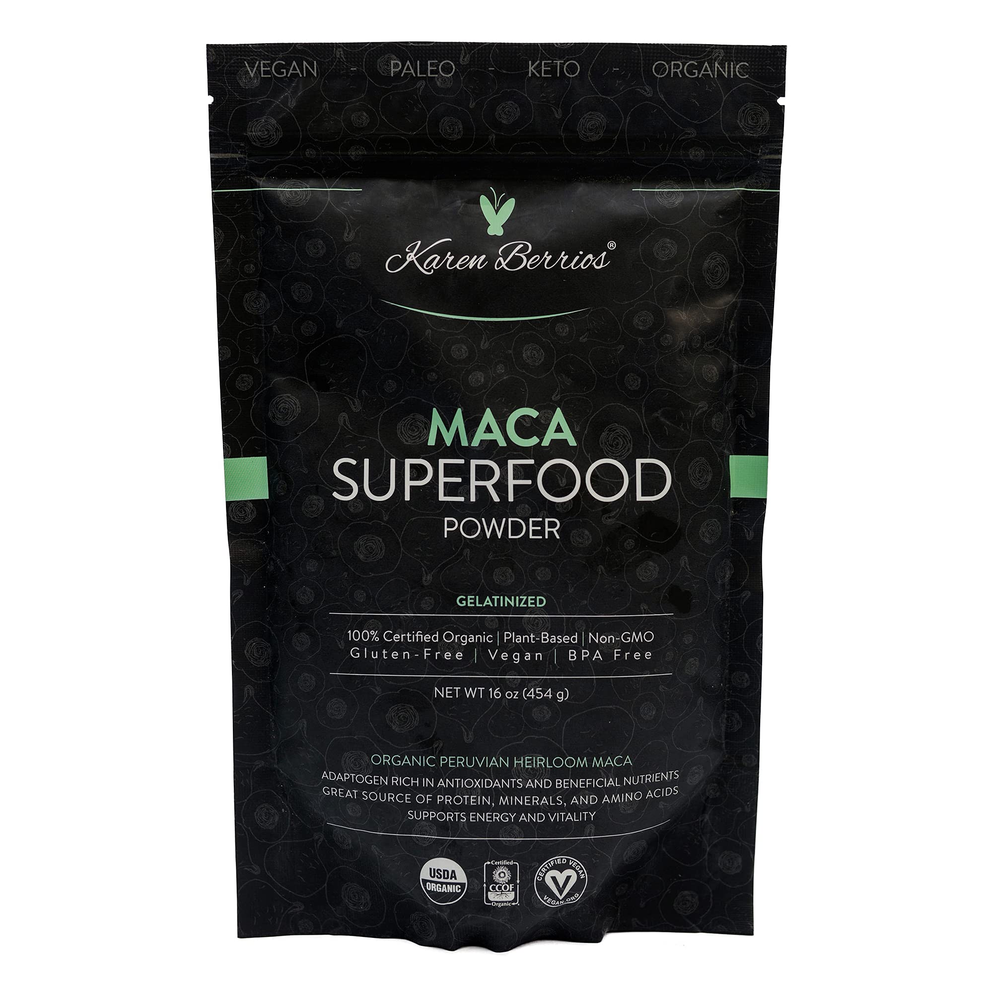organic gelatinized maca powder benefits