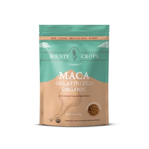 organic gelatinized maca powder benefits