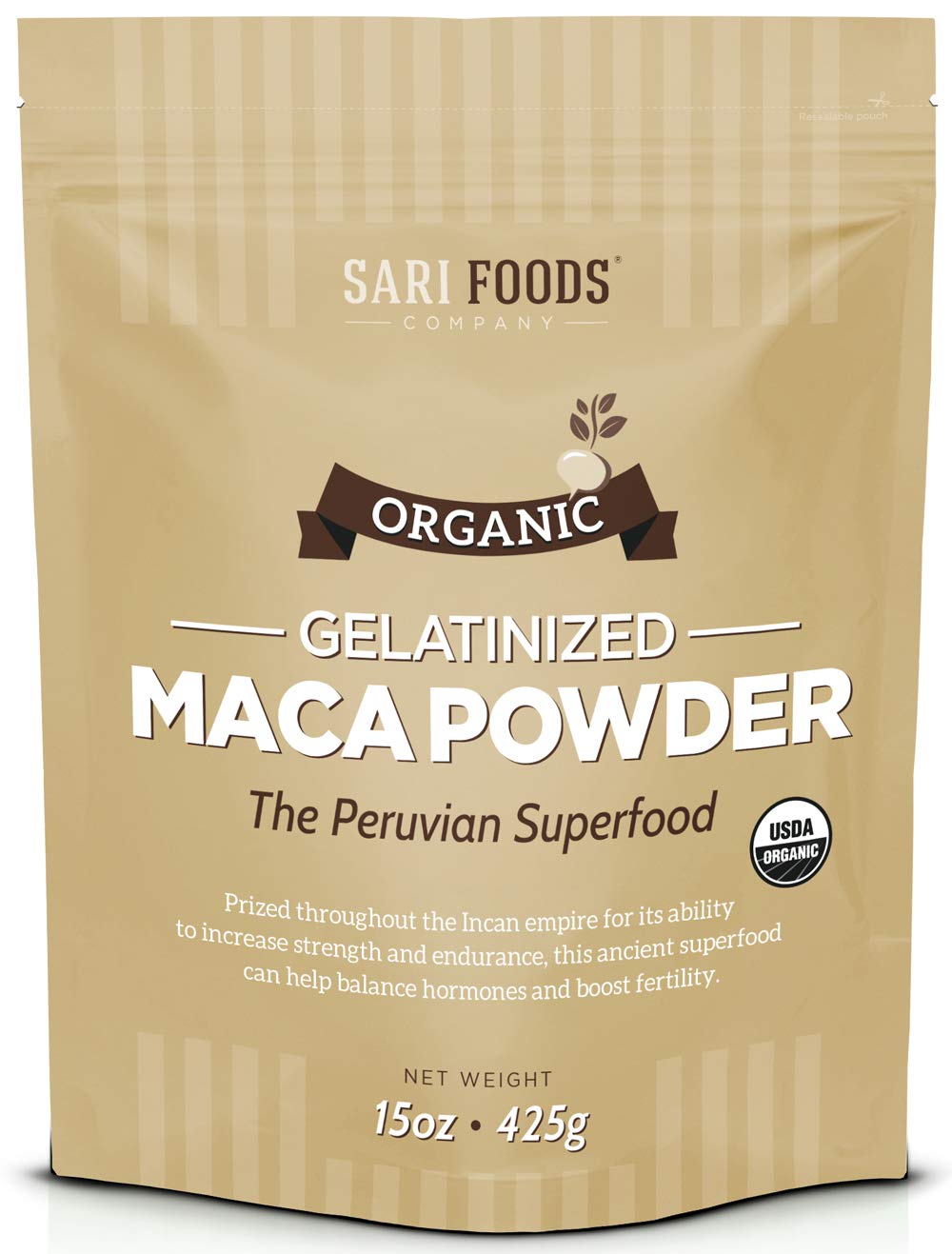 organic gelatinized maca powder energy boost