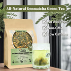 organic genmaicha green tea blend