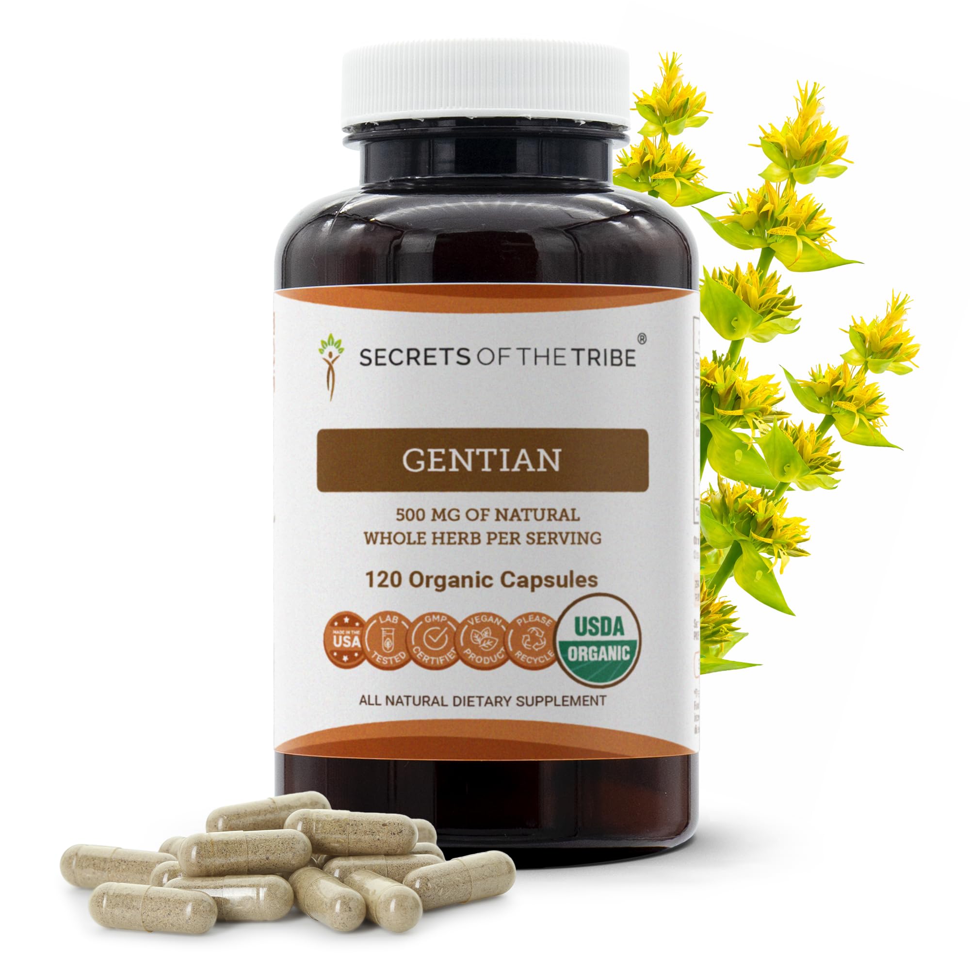 organic gentian root capsules